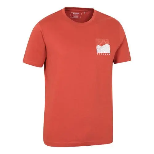 Mountain Warehouse Conquer New Heights Natural Cotton T-shirt