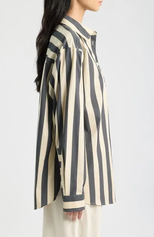 Solid & Striped The Avril Striped Button Down Shirt