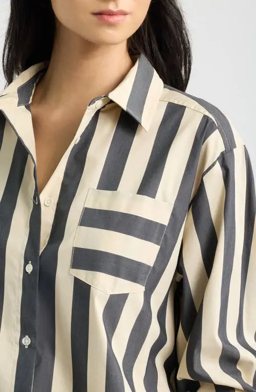 Solid & Striped The Avril Striped Button Down Shirt