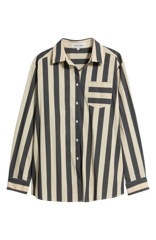 Solid & Striped The Avril Striped Button Down Shirt