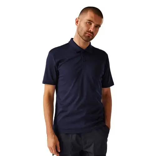 REGATTA PROFESSIONAL Plain Polo Shirt - Navy