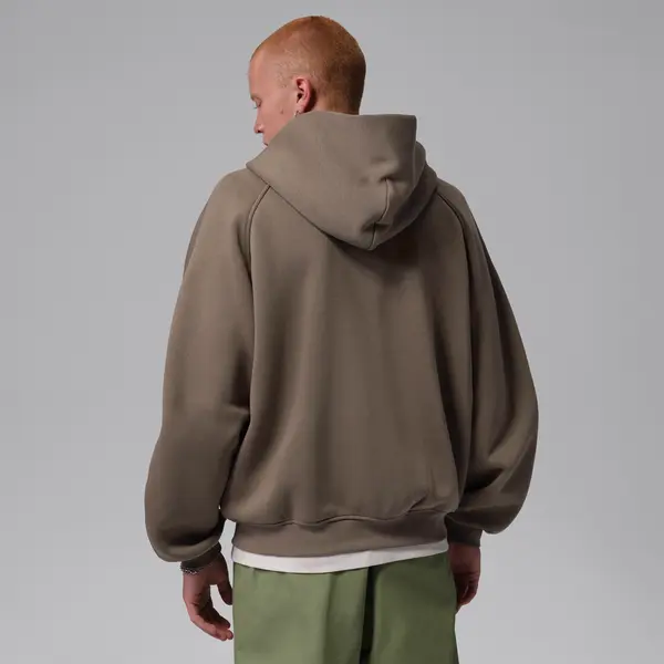 JORDAN Brooklyn Oversized Fleece Full-zip Hoodie