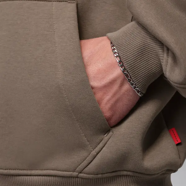 JORDAN Brooklyn Oversized Fleece Full-zip Hoodie