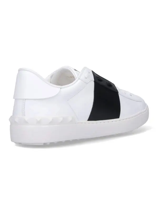 Valentino Garavani Rockstud Untitled Leather Sneakers