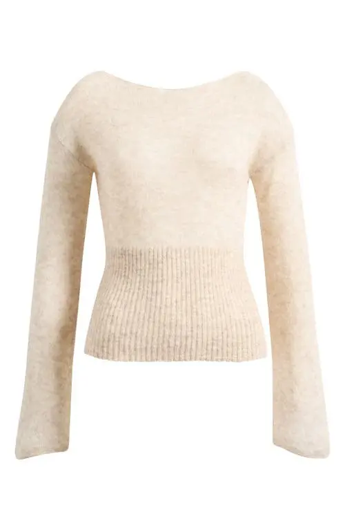 REFORMATION Soren Sheer Alpaca Blend Sweater