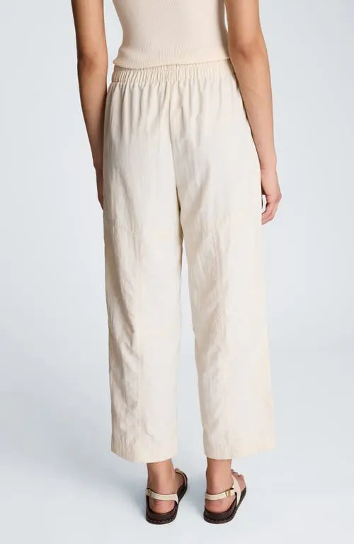 KENNETH COLE Barrel Leg Pull-on Nylon Pants