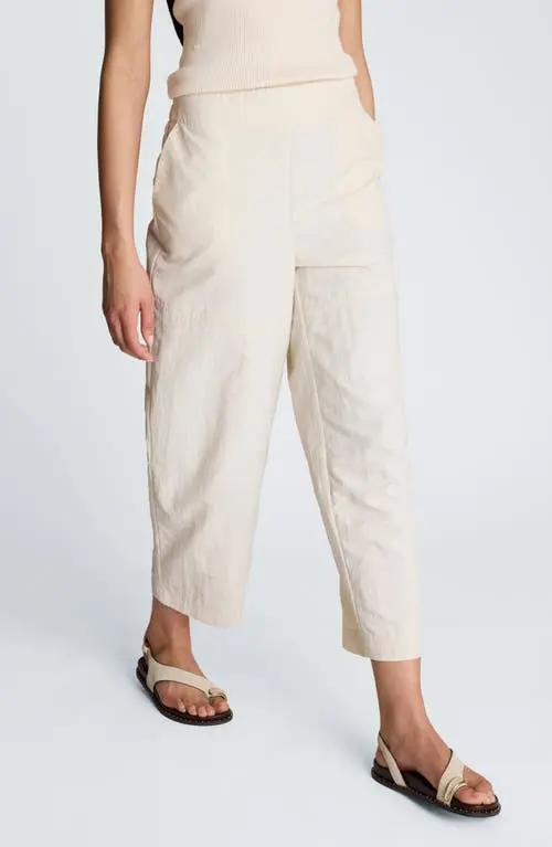 KENNETH COLE Barrel Leg Pull-on Nylon Pants