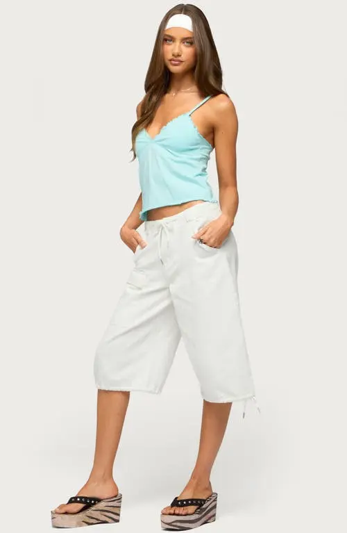 EDIKTED Glendon Stretch Cotton Camisole