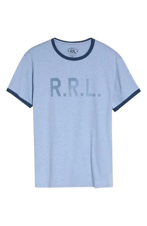 Double Rl Stencil Logo Ringer T-shirt