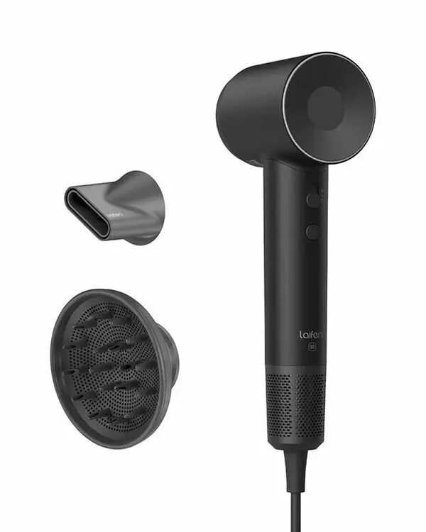 LAIFEN Swift Se Hair Dryer With 3 Nozzles - Black