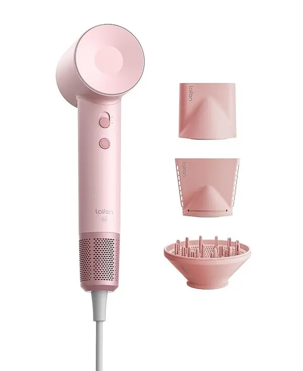 LAIFEN Swift Se Hair Dryer With 3 Nozzles - Light Pink