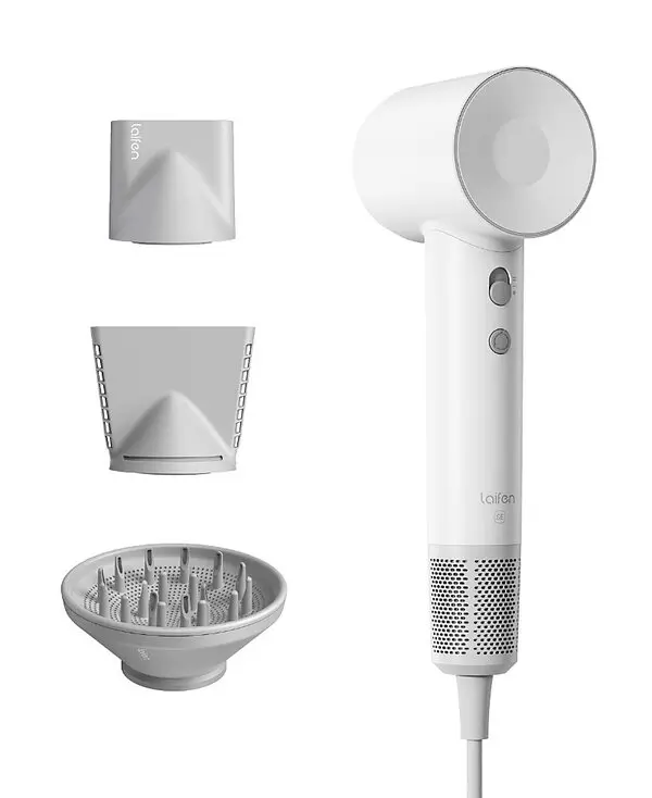 LAIFEN Swift Se Hair Dryer With 3 Nozzles - White