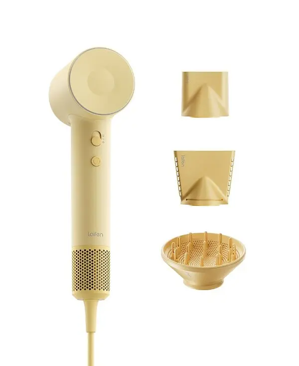 LAIFEN Se2 Swift Hair Dryer With 3 Nozzles - Light Yellow
