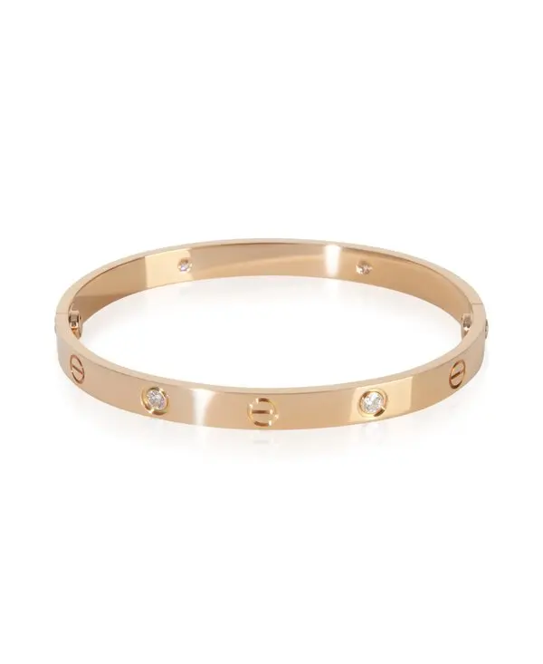 CARTIER Love 18k Rose Gold Bracelet