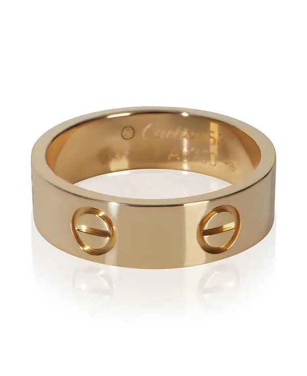 CARTIER Love 18k Gold Ring - Yellow