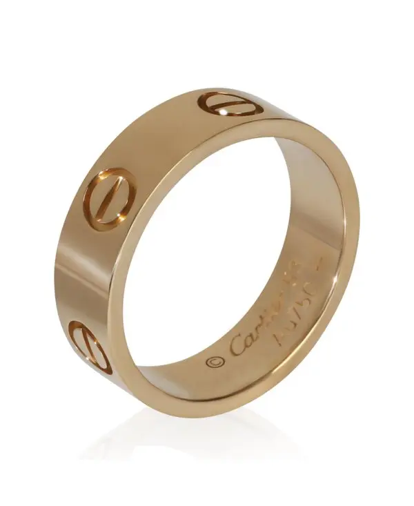 CARTIER Love 18k Gold Ring