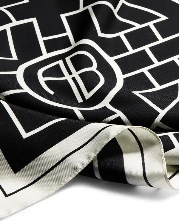 ANINE BING York Silk Scarf