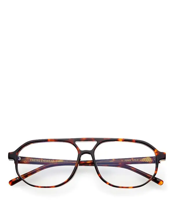 FREYRS EYEWEAR Aviator Fenix Blue Light Reading Glasses, 55mm - Tortoise