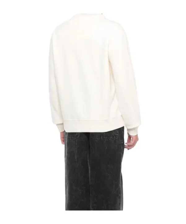 LANVIN Logo Embroidered Crewneck Sweatshirt