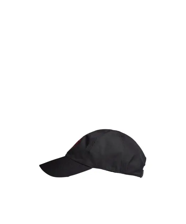Gucci Cotton Baseball Hat With Crest Embroidery