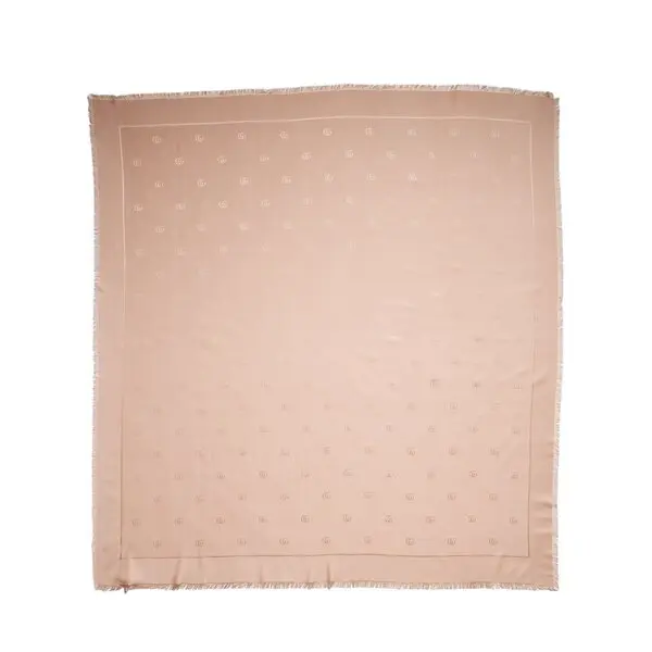 Gucci Double G Silk Wool Shawl