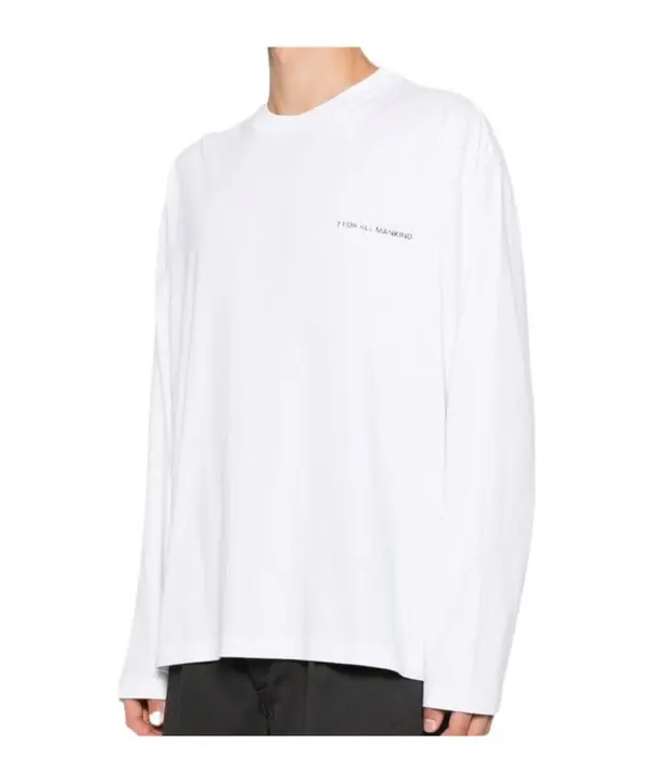 7 For All Mankind Long-sleeved T-shirt