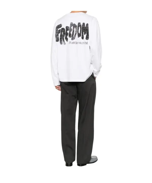 7 For All Mankind Long-sleeved T-shirt