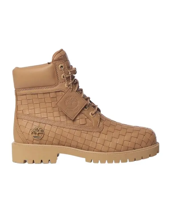 Timberland Woven Lace-up Boots - Medium Beige