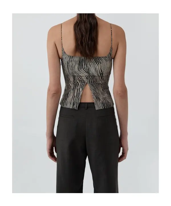 ST. AGNI Savannah Silk Cami
