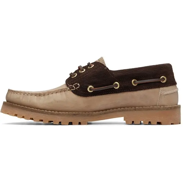 Barbour Re-engineered Deck Leather Boat Shoes