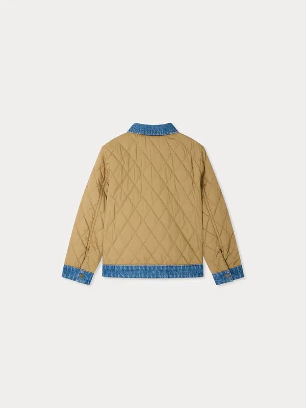 Bonpoint Marvin Reversible Organic Cotton Jacket With Embroidery