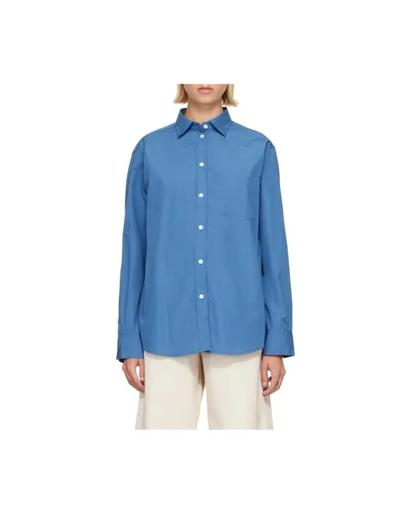 RÓHE Long-sleeved Shirt With Classic Collar And Pocket