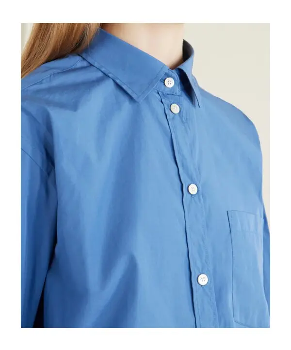 RÓHE Long-sleeved Shirt With Classic Collar And Pocket