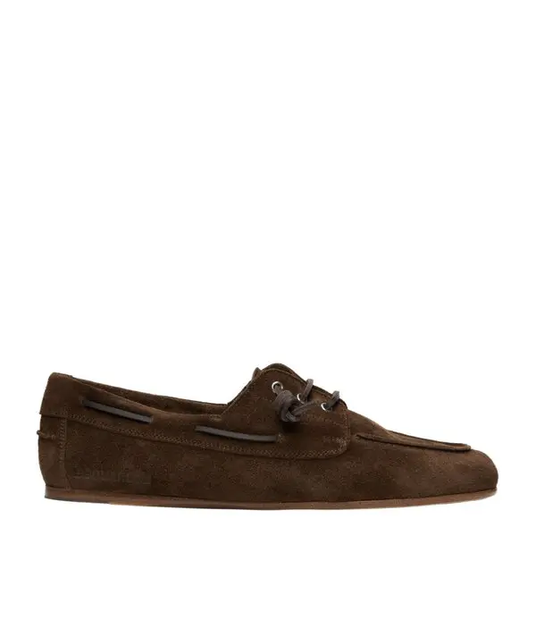 Dsquared2 College Boat Shoes - Brown