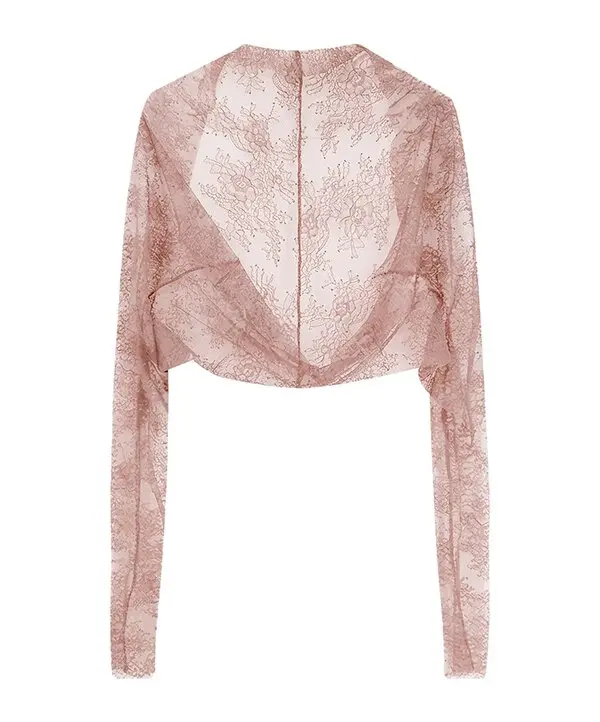 Alberta Ferretti Lace Shrug