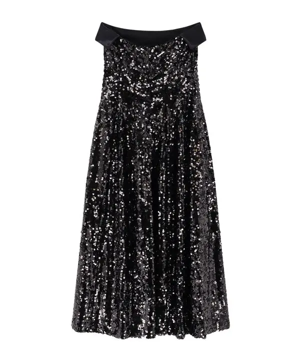 Alberta Ferretti Dress With Sequins