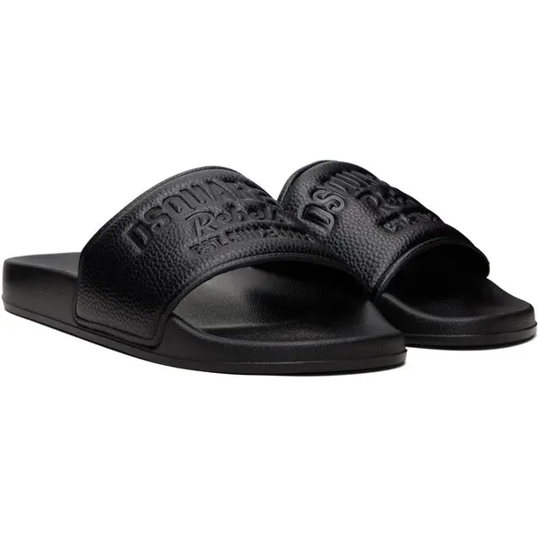 Dsquared2 Logo-embossed Open-toe Slides