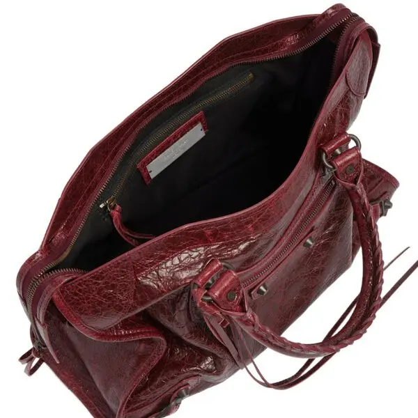 Balenciaga Le City Bag Medium - Berry Red
