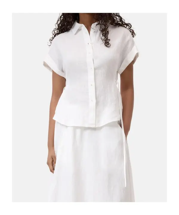 Closed Linen Waisted Shirt