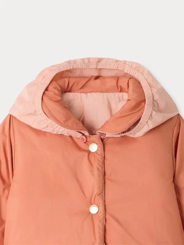 Bonpoint Juno Baby Reversible And Quilted Cherry Jacket
