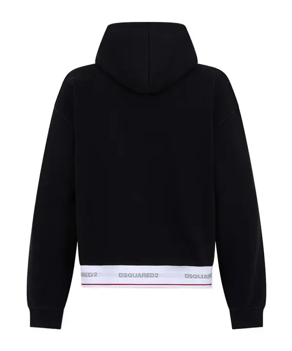 Dsquared2 Logo Relaxed-fit Hoodie