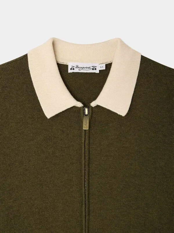 Bonpoint Martin Cardigan In Organic Cotton