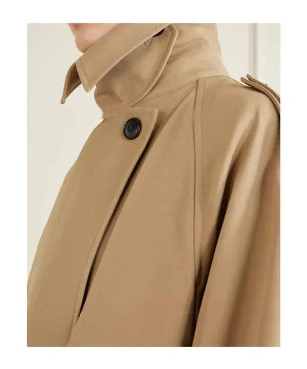 RÓHE Double-breasted Long-sleeved Trench Coat