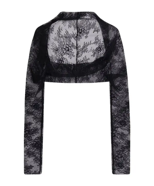 Alberta Ferretti Lace Top