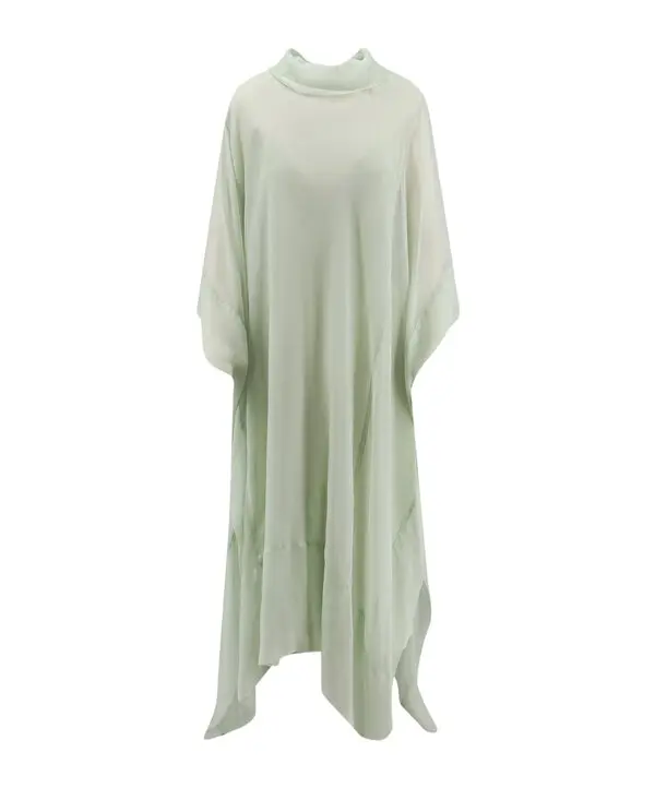 Alberta Ferretti Chiffon Dress - Green