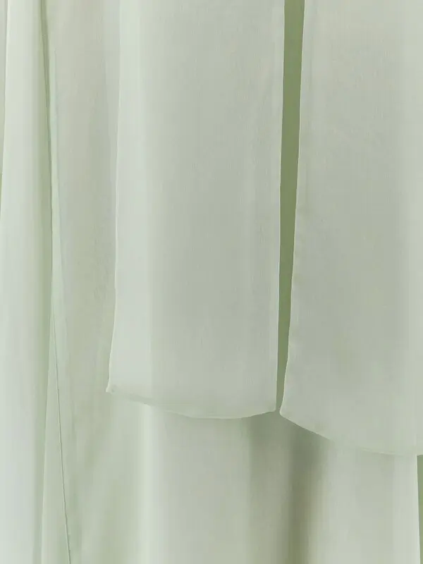 Alberta Ferretti Chiffon Dress