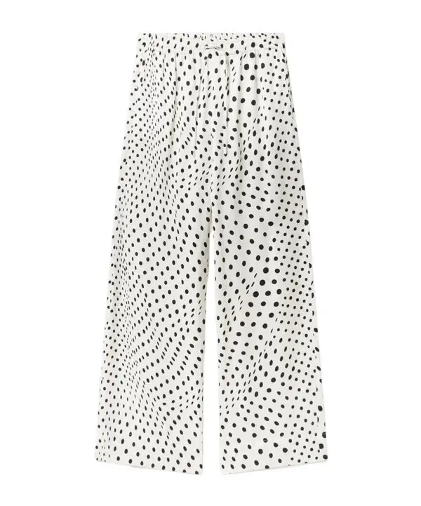 Stella McCartney Polka-dot Drawstring-waist Trousers