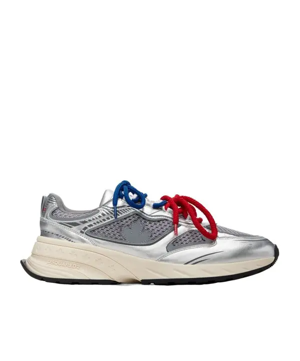 Dsquared2 Sprinter Mesh Running Shoes - Silver