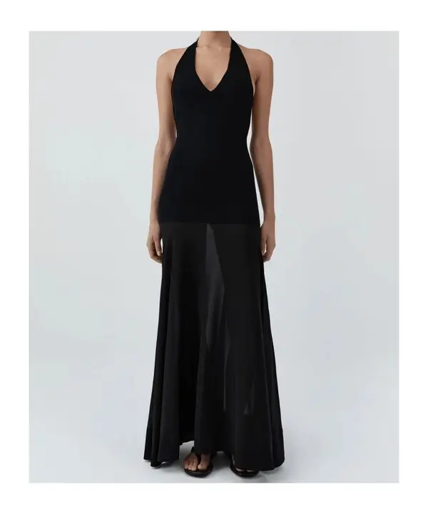ST. AGNI Backless Dress