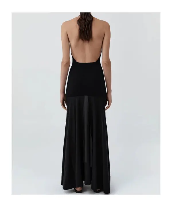 ST. AGNI Backless Dress